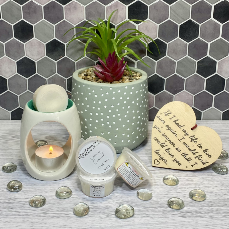 ( Natural ) Creamy Caramel Shot Pots